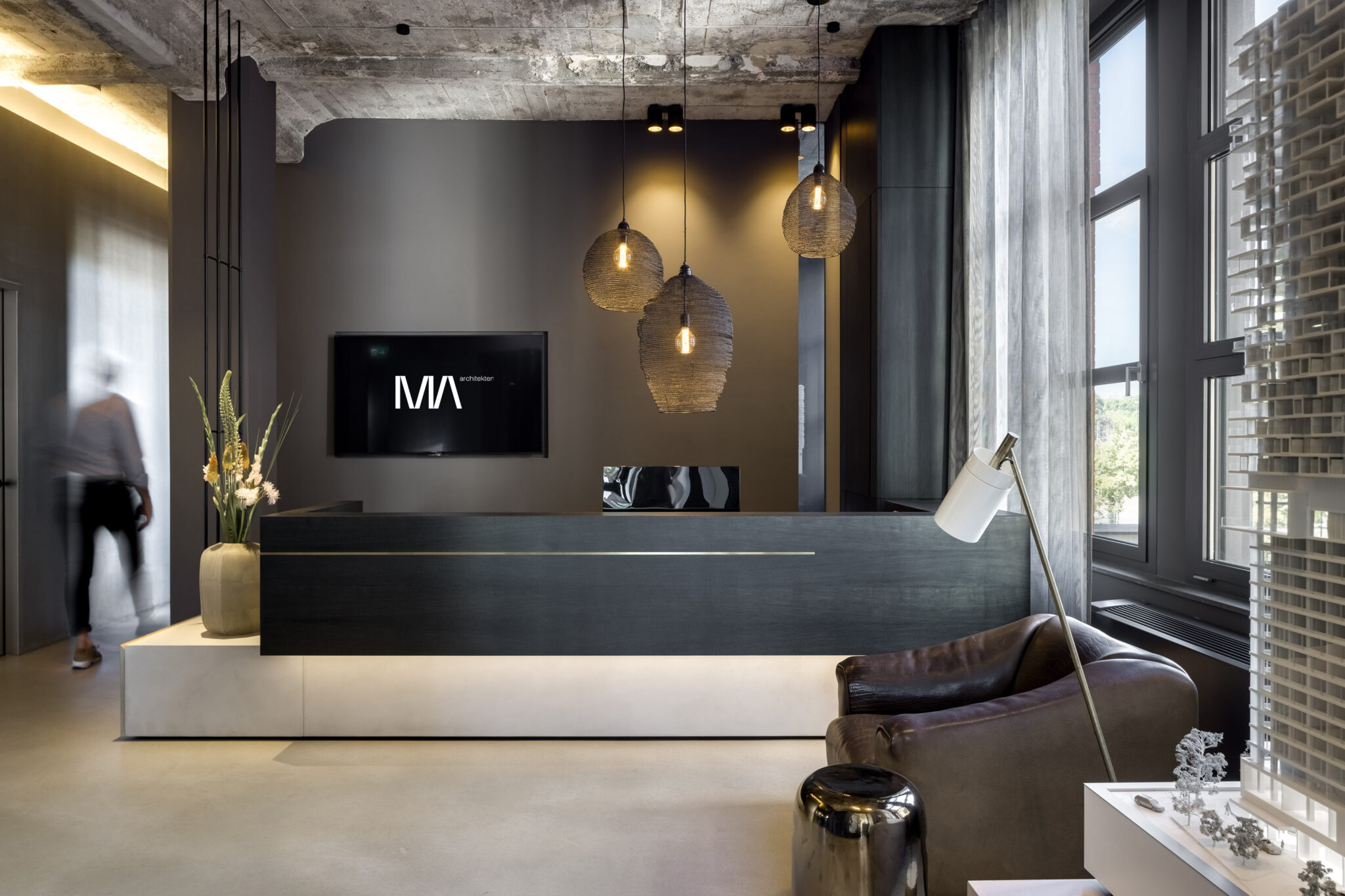 Lobby Design - Moser Assoziierte Architekten